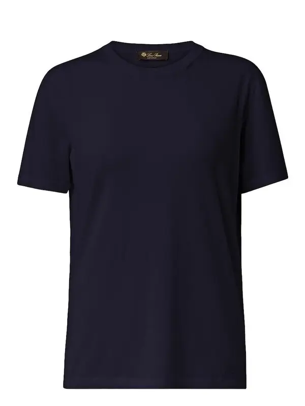 Loro Piana Angera Cotton Jersey T-shirt - Blue