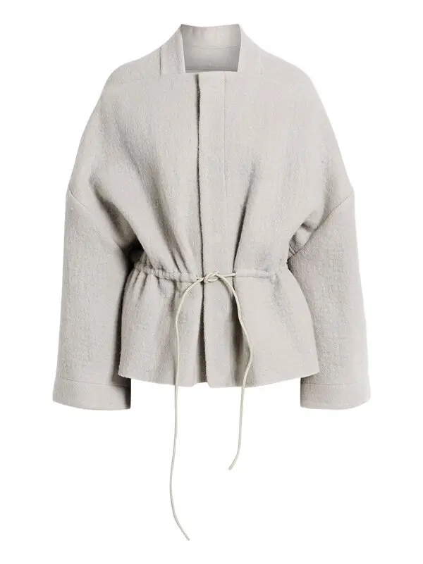 Rick Owens Sail Wool Jacket - Stone