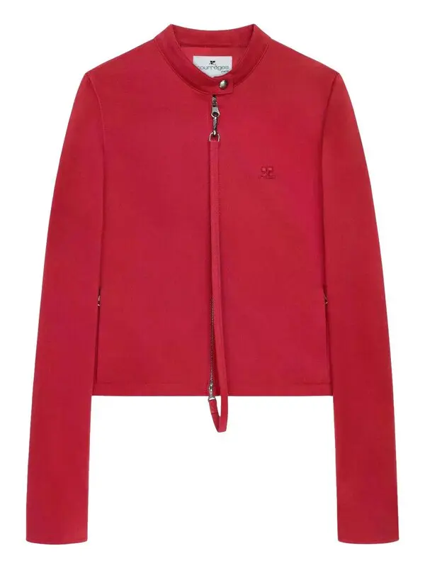 COURREGES Appliqué Jacket - Red