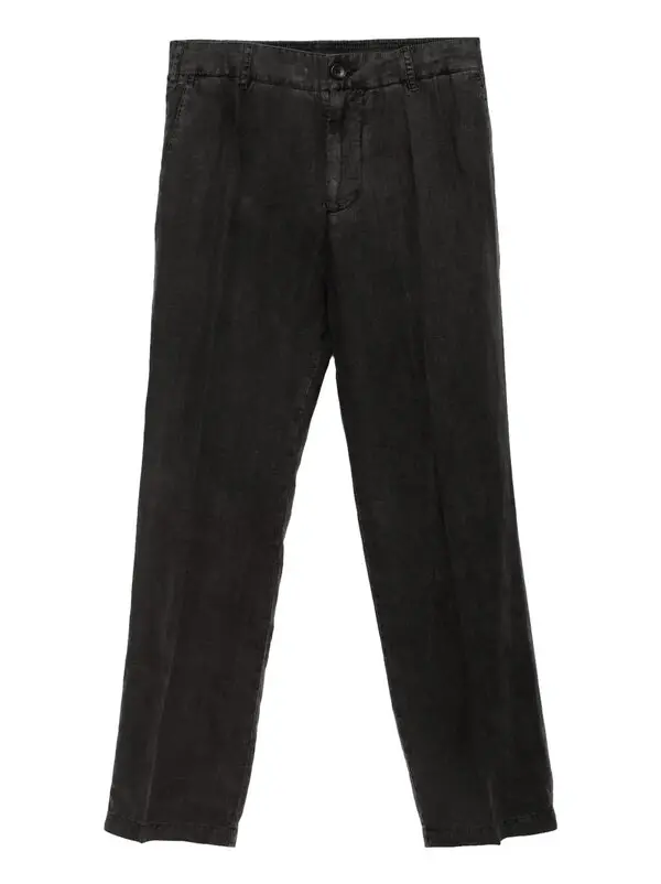 JAMES PERSE Linen Trousers - Grey