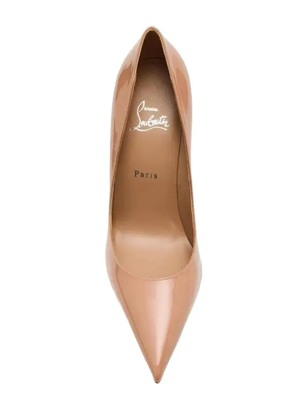 CHRISTIAN LOUBOUTIN 100mm Miss Z Patent Pumps - Black