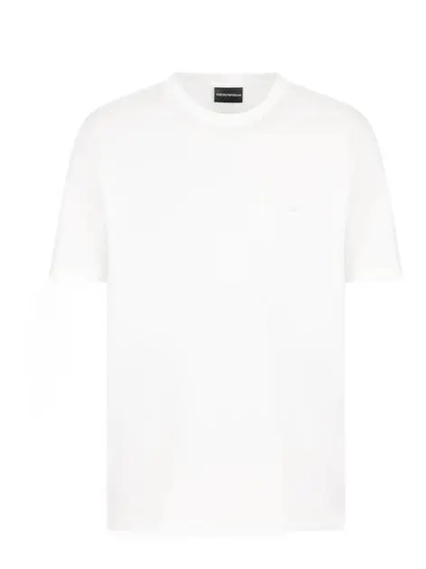 Emporio Armani Asv Travel Essentials Jersey T-shirt - White