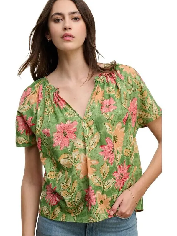 Velvet By Graham & Spencer Ikram Floral Top - Floral / Multicolor