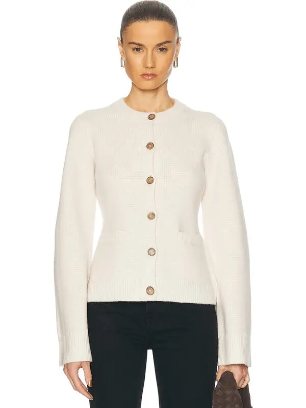 Jenni Kayne Cooper Cardigan - Warm Ivory