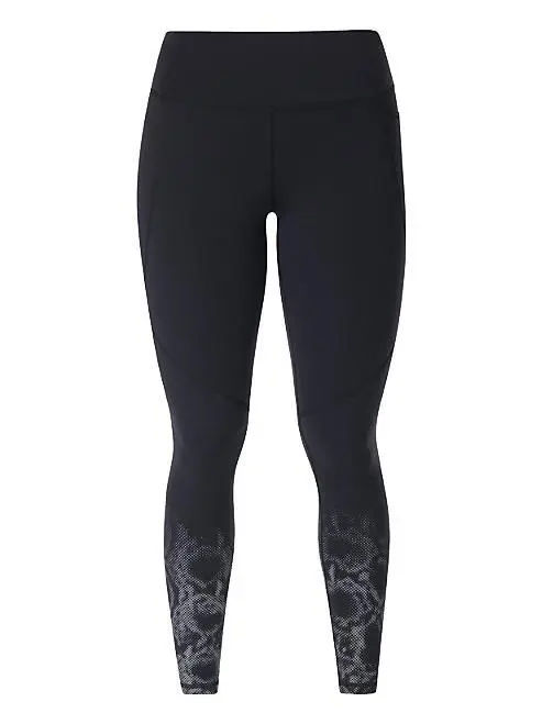 Sweaty Betty Power Reflective Stretch-woven Workout Leggings - Blksnak Reflectprint