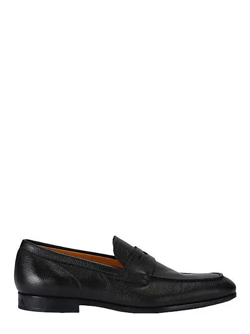 TOD'S Mocassino Grain Loafers - Black