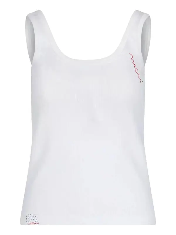 Marni Logo Tank Top - White