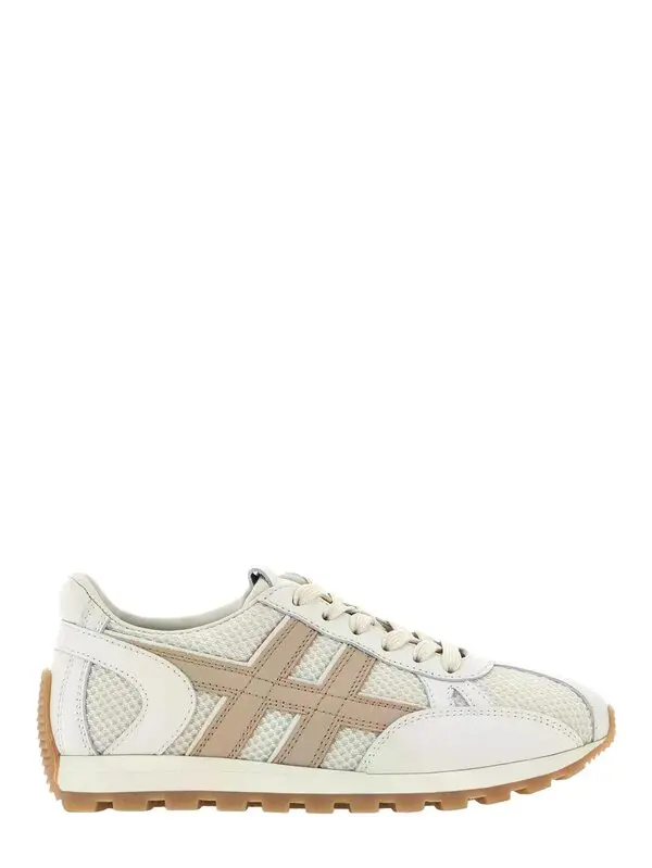 Hogan Logo Sneakers - Neutrals