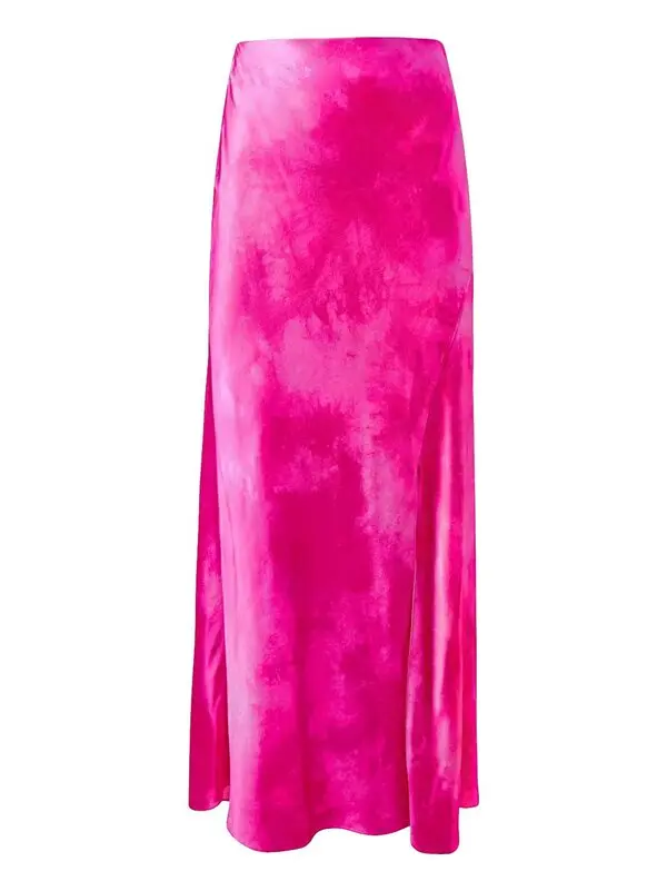 Alejandra Alonso Rojas Flared Midi Skirt - Pink