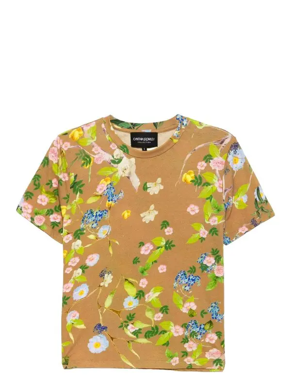 Cynthia Rowley Everyday T-shirt - Gold