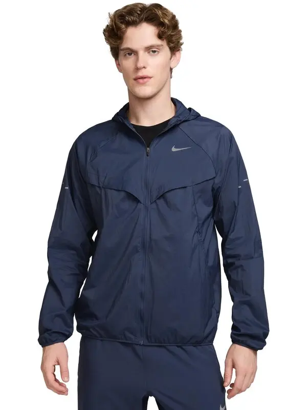 Nike Stride Repel Uv Running Jacket - Blue