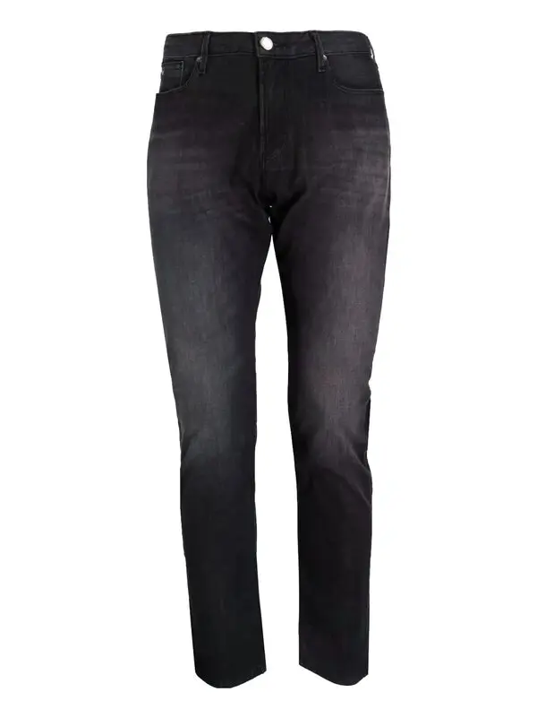 Emporio Armani Cotton Jeans - Black