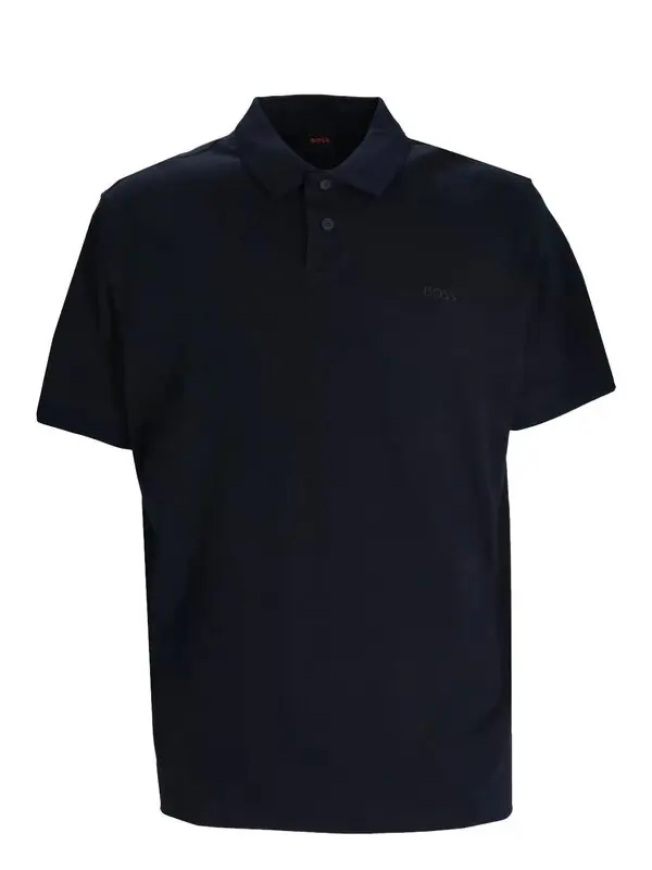 BOSS Cotton Polo Shirt - Blue