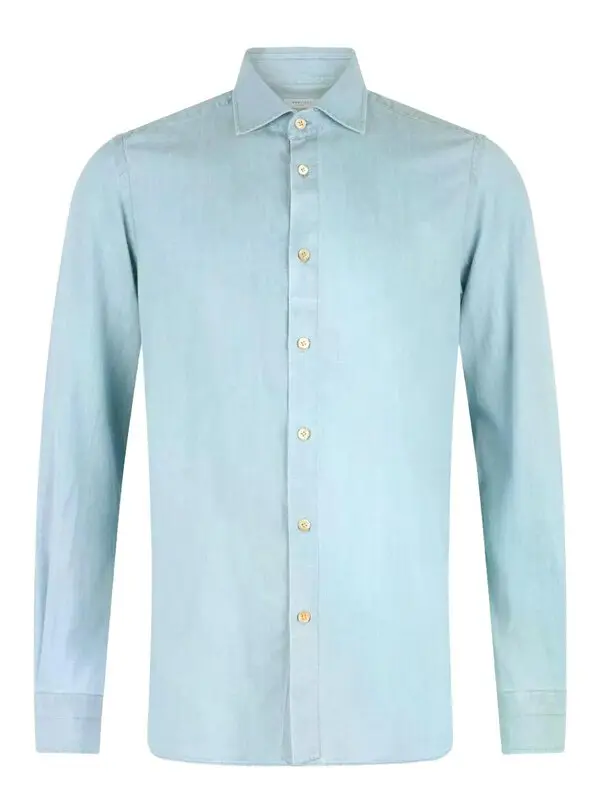 Boglioli Cotton Shirt - Blue
