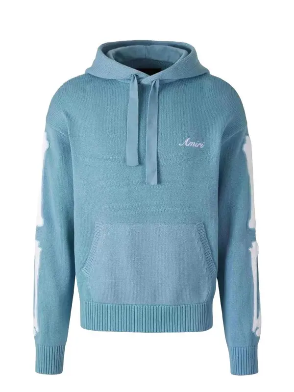 Amiri Hooded Sweatshirt - Blue