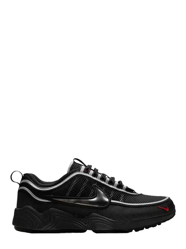 Nike Air Zoom Spiridon Metallic Sneakers - Black