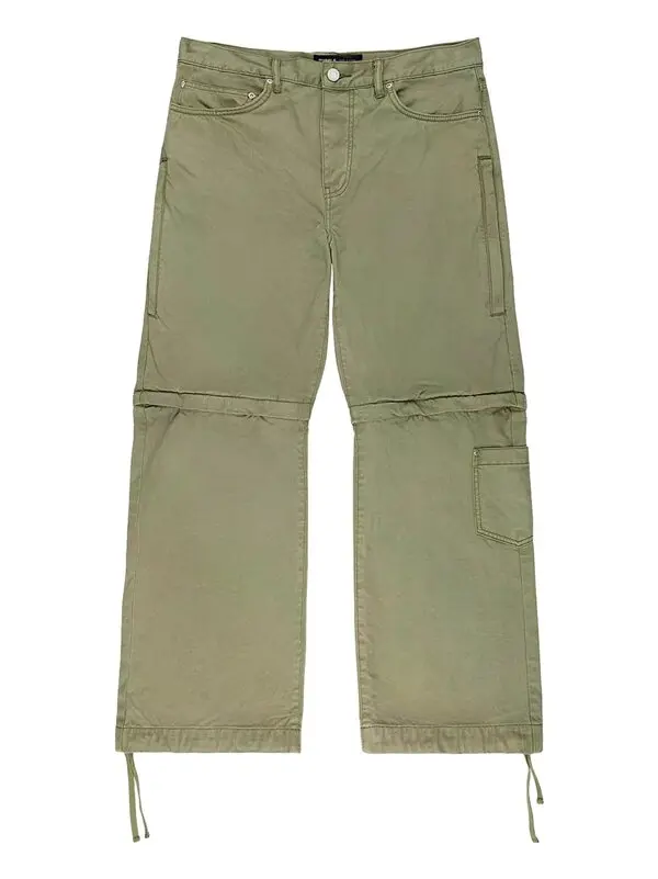 PURPLE BRAND Drawstring Trousers - Green