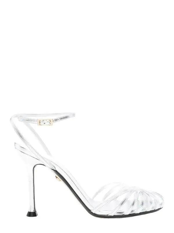 ALEVI MILANO 95mm Ally Sandals - Silver