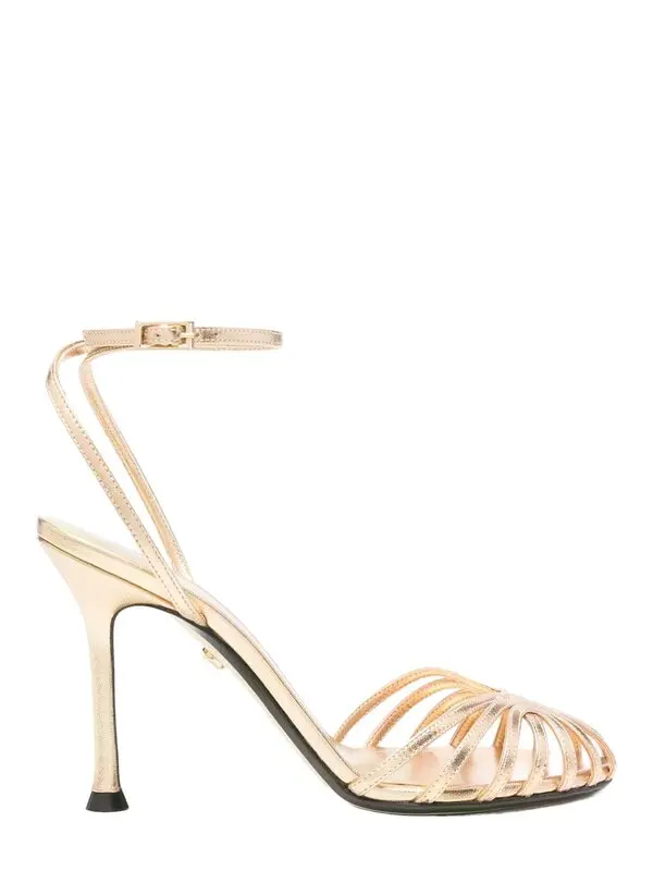 ALEVI MILANO 95mm Ally Sandals - Gold