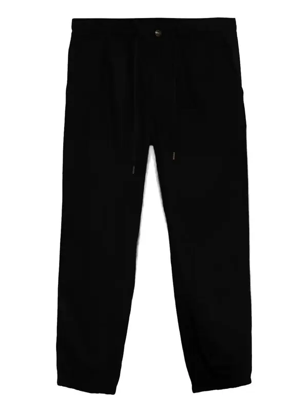 Versace Tapered Trousers - Black