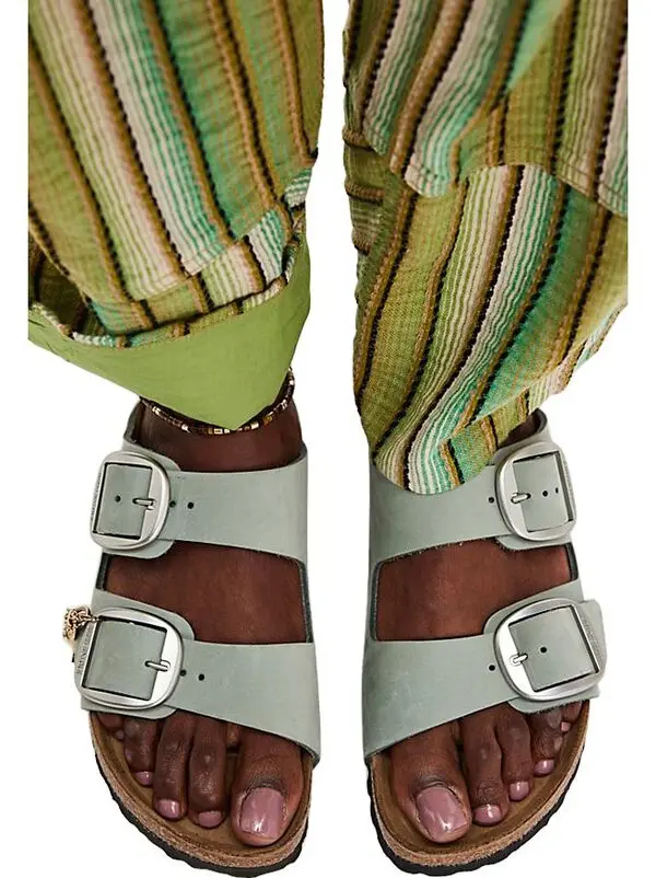 BIRKENSTOCK Arizona Big Buckle Sandals - Mint