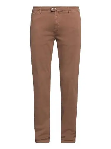 TRAMAROSSA Pants Size Cotton, Polyester, Elastane - Brown