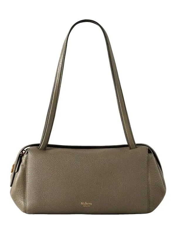 Mulberry Small Meadow Leather Shoulder Bag - Linen Green