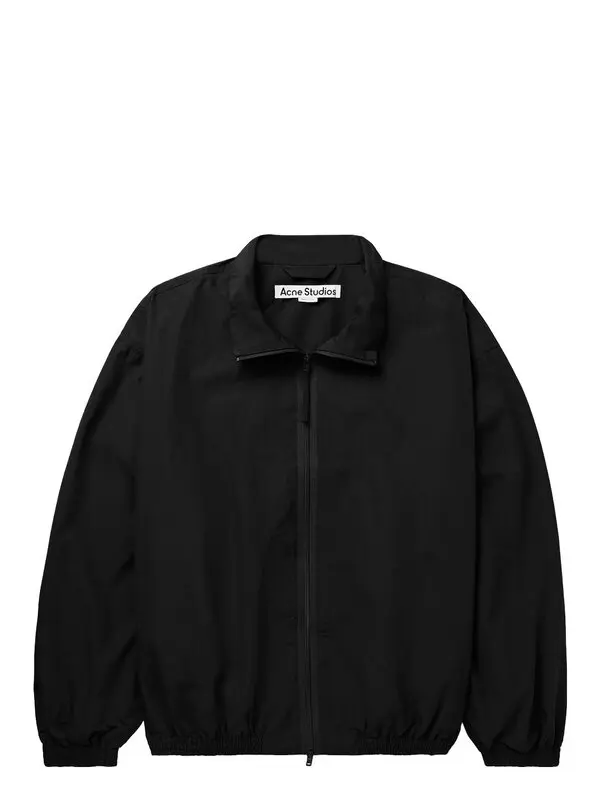 Acne Studios Olandios Logo-embroidered Bomber Jacket - Black