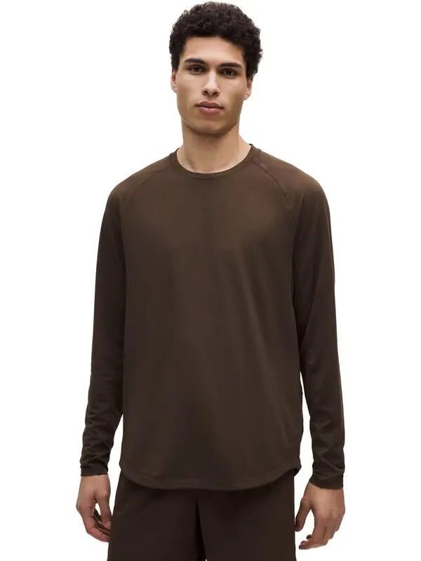 Lululemon License To Train Long-sleeve Shirt - Walnut Crunch