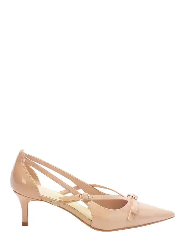 TWINSET 60mm Bow-detailing Pumps - Neutrals
