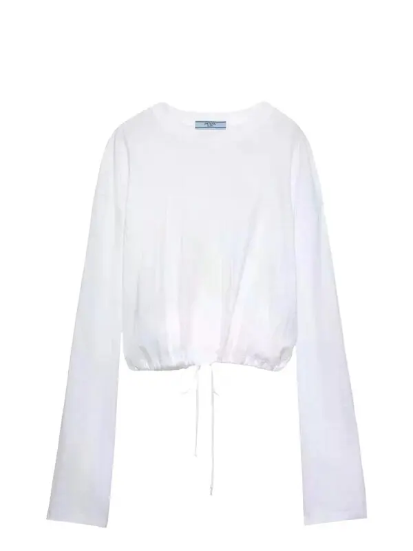 Prada Long-sleeved T-shirt - White