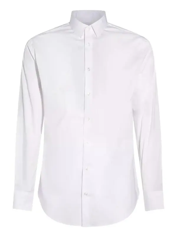 Giorgio Armani Poplin Shirt - White