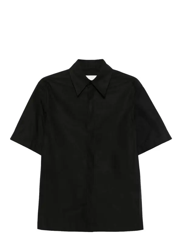 JIL SANDER Cotton Shirt - Black