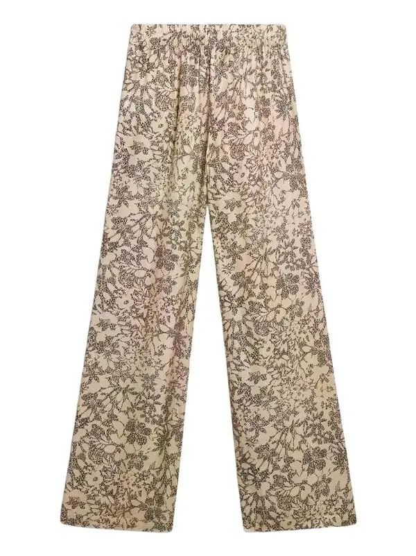 GOLDEN GOOSE Brittany Straight-leg Trousers - Neutrals