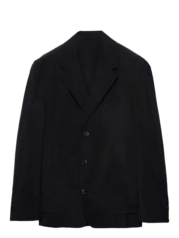 Prada Single-breasted Blazer - Black