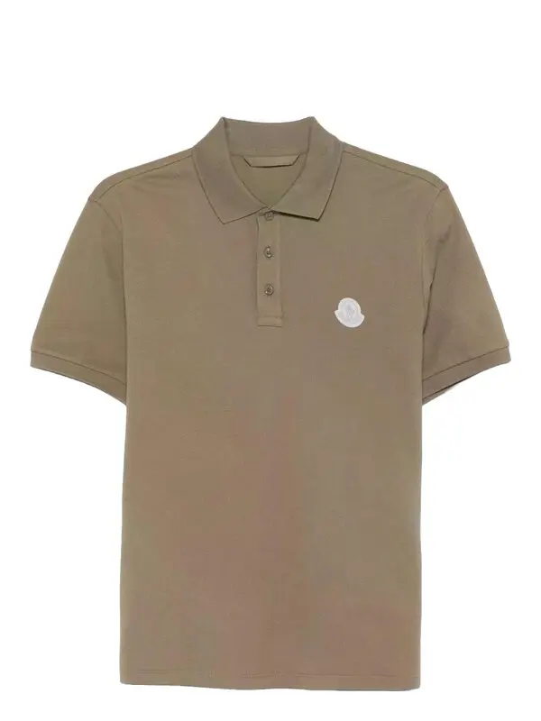 Moncler Short-sleeve Polo Shirt - Green
