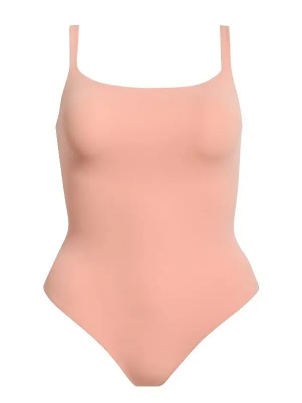 SKIMS Fits Everybody Square Neck Bodysuit - Desert Clay