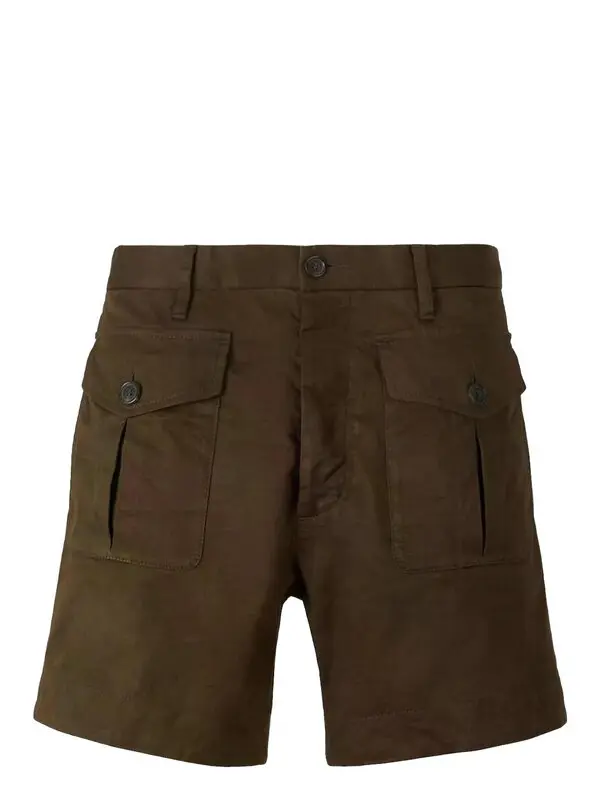 Dsquared2 Straight-leg Cargo Shorts - Green