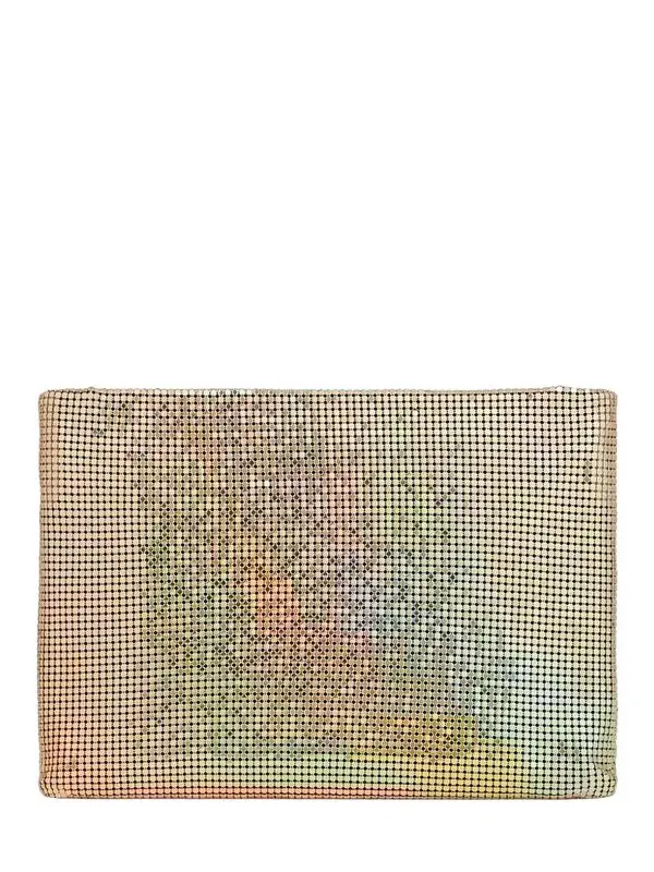 Rabanne Mesh Clutch - Gold