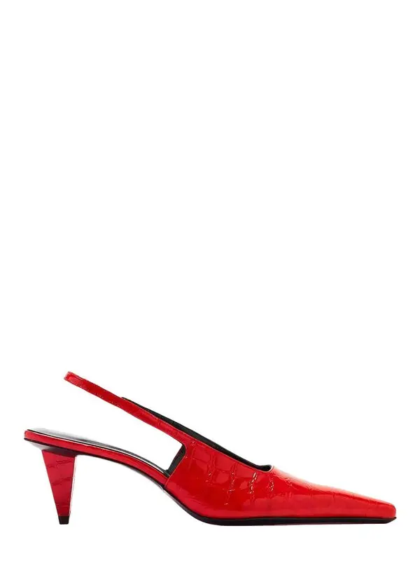 JUDE 65mm Iris Pumps - Red