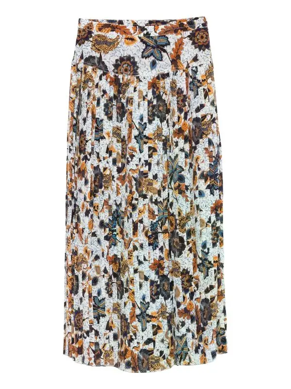 Ulla Johnson Alexi Midi Skirt - Blue