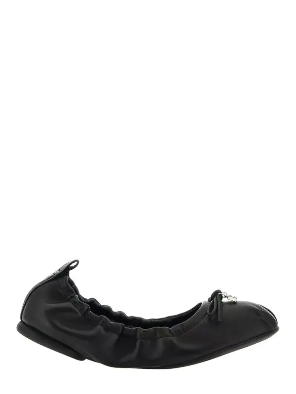 Hogan H684 Ballet Flats - Black