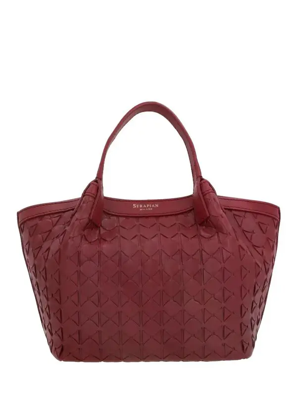 SERAPIAN Mini Secret Tote - Red