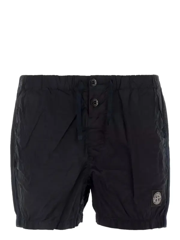 Stone Island Compass Badge Swim Shorts - Blue