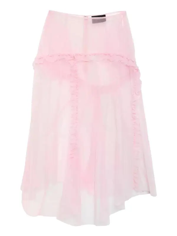 Simone Rocha Ruffle-details Skirt - Pink