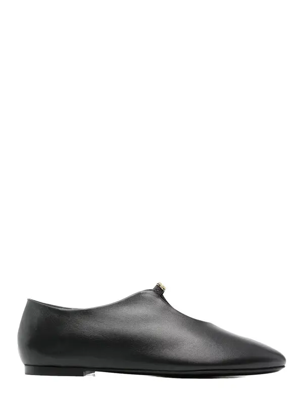 Givenchy 4g Leather Ballet Flats - Black
