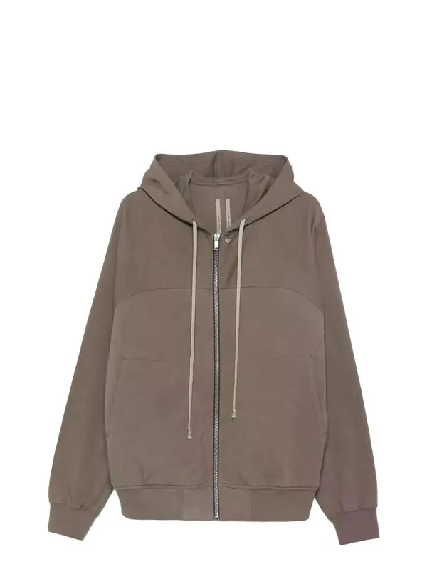 Rick Owens Zip-up Hoodie - Neutrals