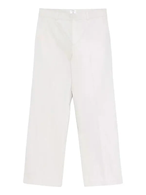 Casablanca Gabardine-weave Trousers - Grey