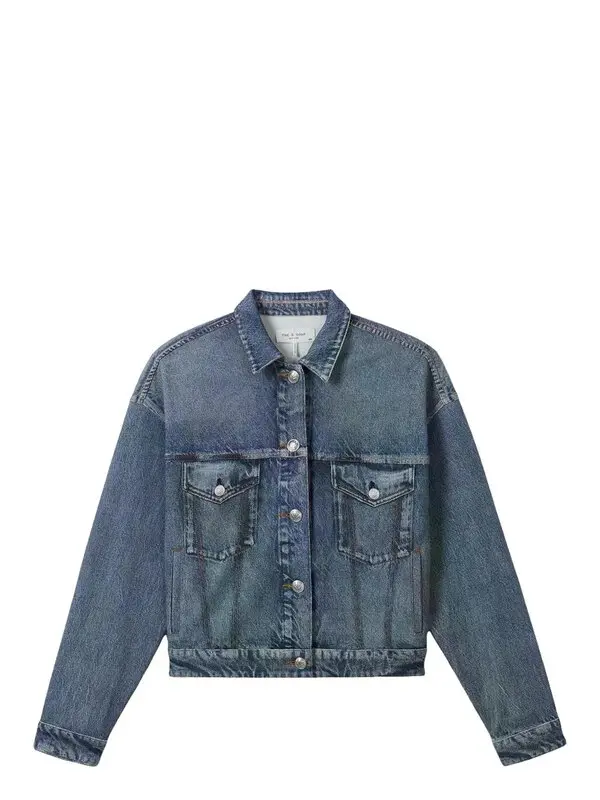 Rag & Bone Miramar Denim Jacket - Blue