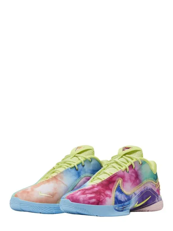 Nike Lebron 22 Ep What The Monopoly Tiedye - Mint Foam/cerise/light Lemon Twist